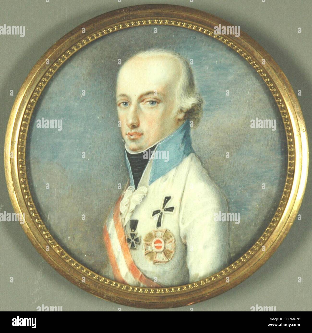 Anonym Carl, Archduke of Austrian, as a chief owner of the Infantry ...