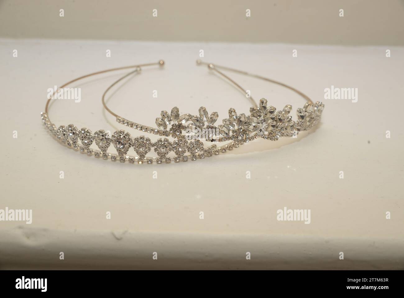 Silver tiaras hi-res stock photography and images - Alamy