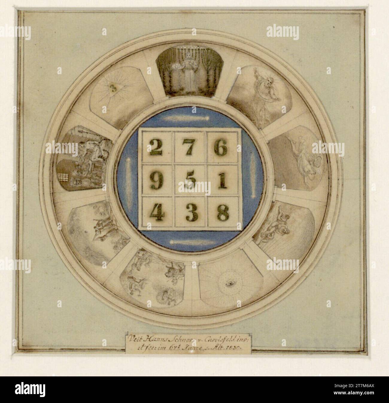 Hans Veit Friedrich Schnorr von Carolsfeld Magical numbers of numbers ...