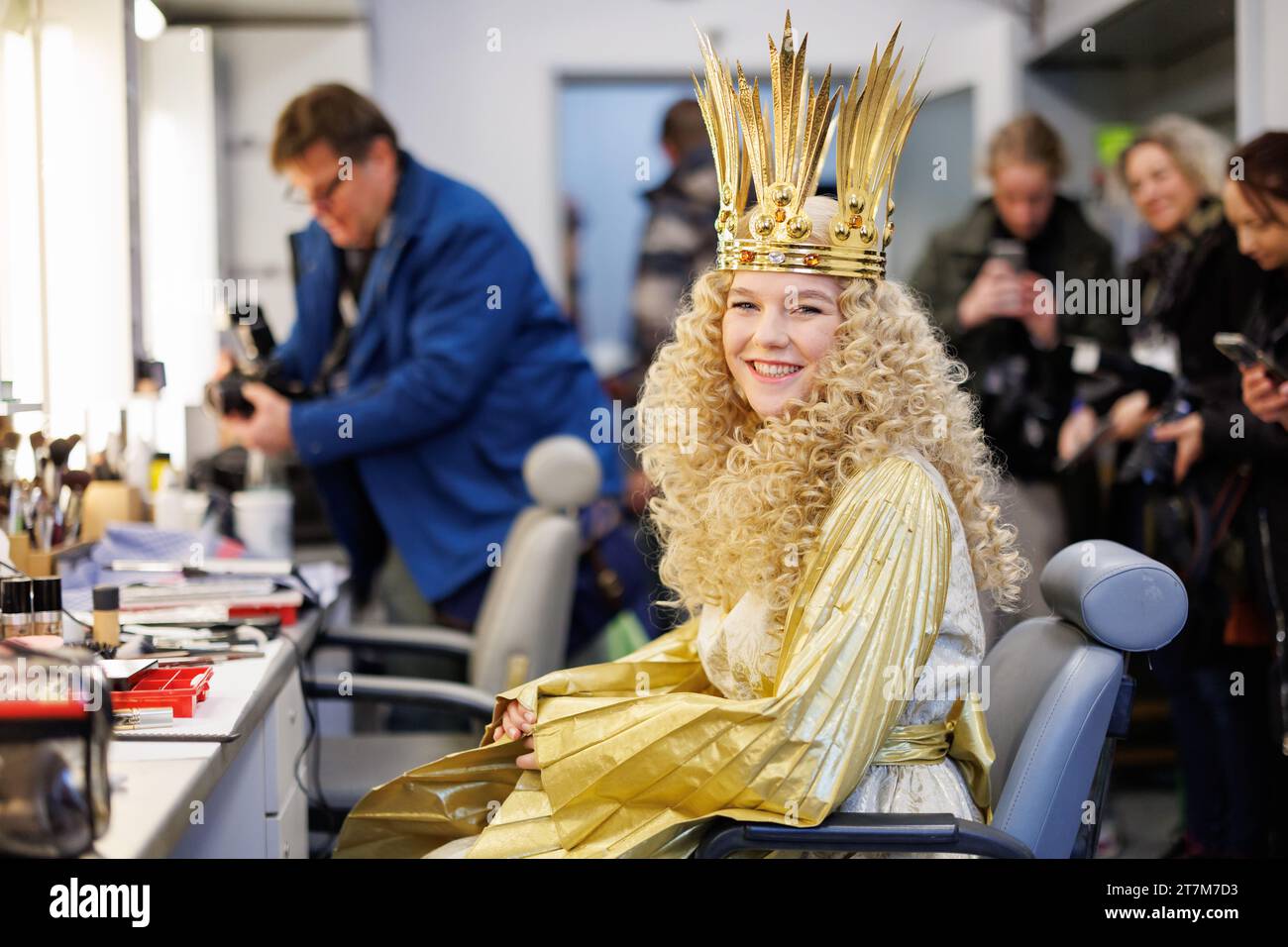 Nuremberg, Germany. 16th Nov, 2023. Nelli Lunkenheimer (M), the new ...