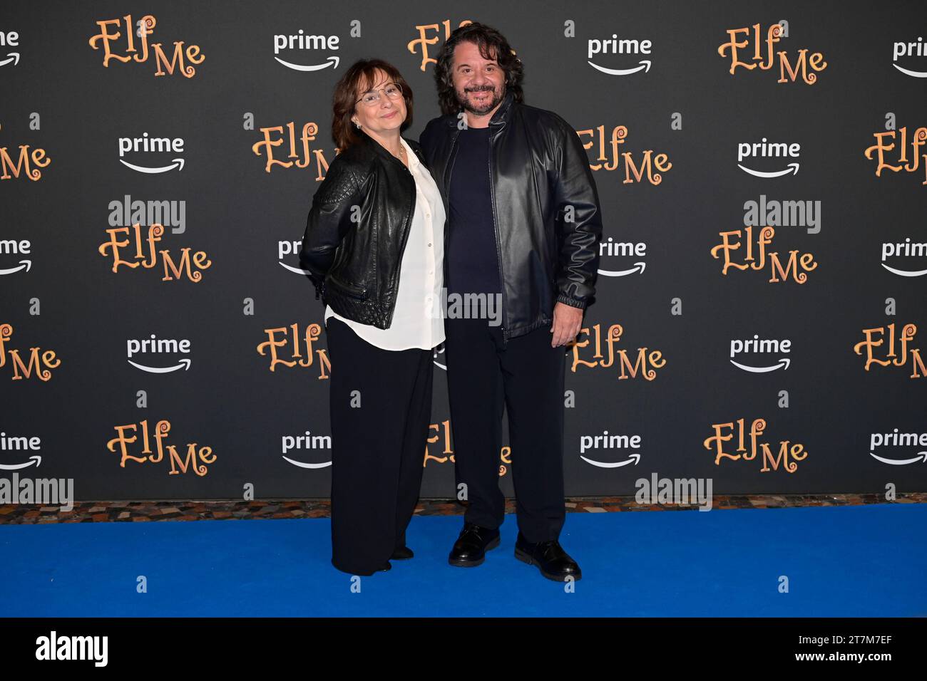 Rome, Italy. 15th Nov, 2023. Tiziana Etruschi (L) and Pasquale Petrolo ...