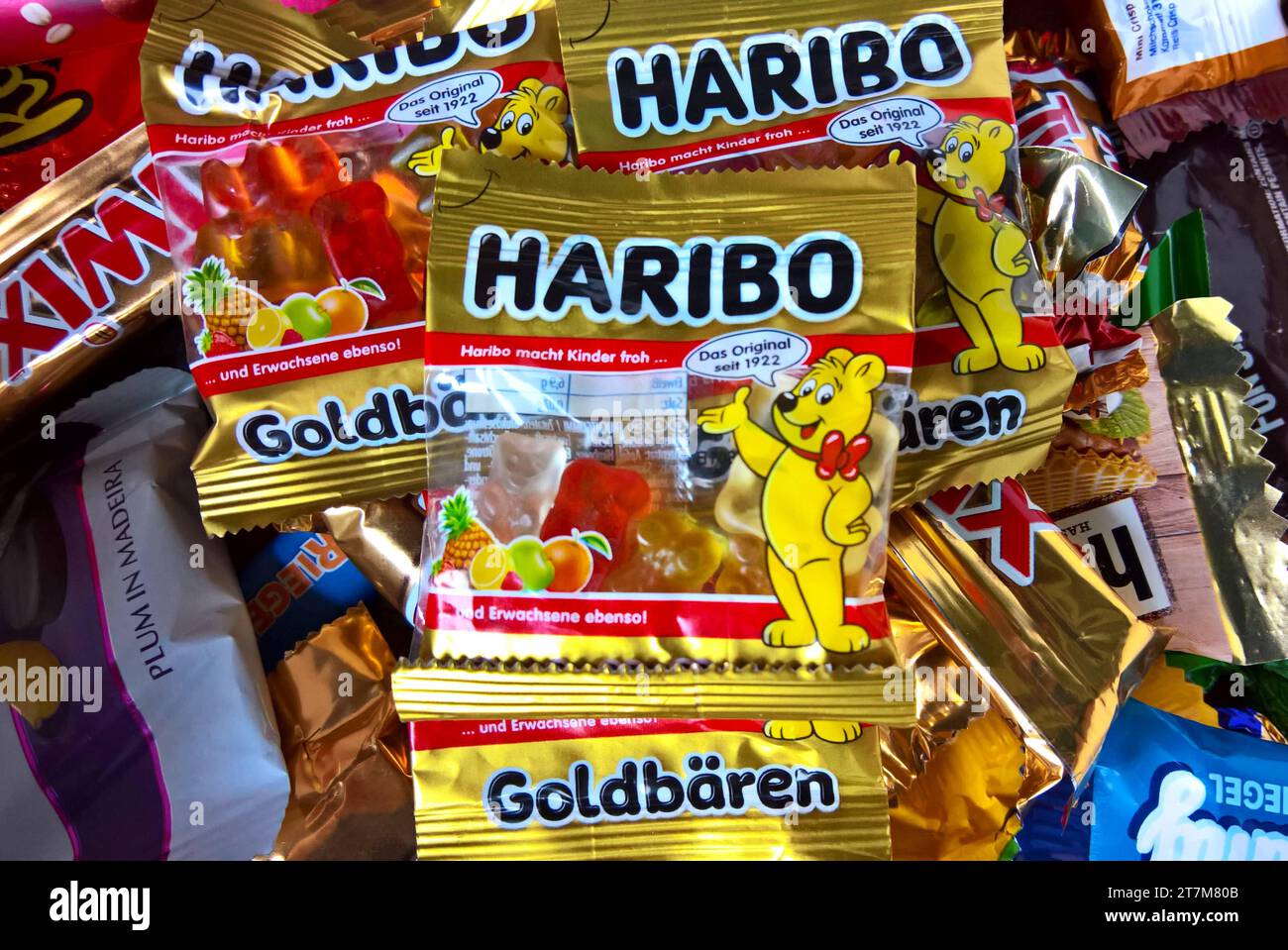 Haribo Goldbären, Gummibärchen von Hans Riegel, Bonn *** Haribo ...