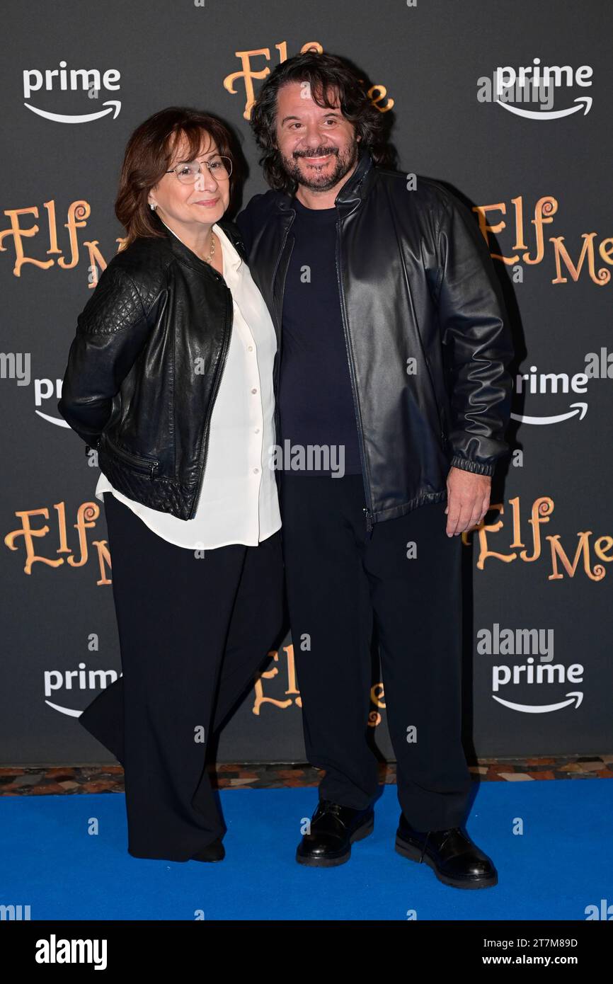 Rome, Italy. 15th Nov, 2023. Tiziana Etruschi (L) and Pasquale Petrolo ...