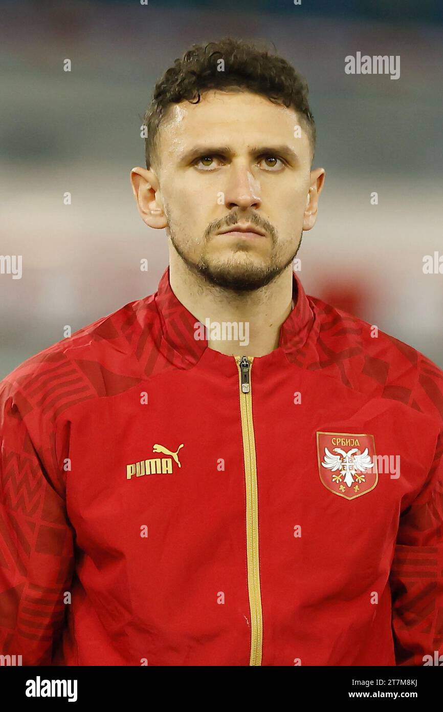 Heverlee, Belgium. 15th Nov, 2023. Milos Veljkovic (SRB) Football ...