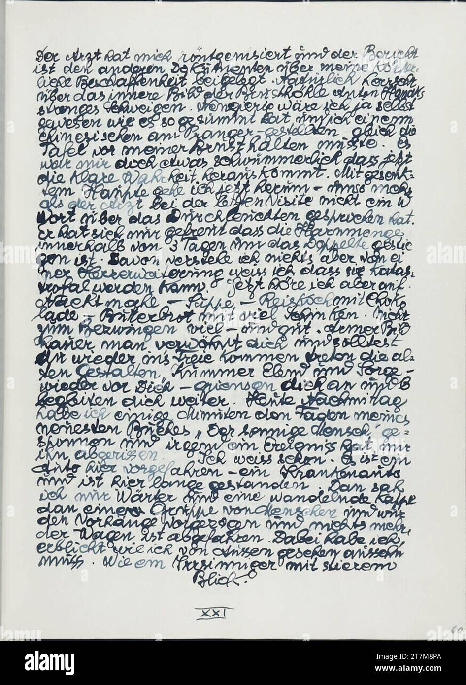 Anton Hanak Hospital of the City of Vienna in Lainz (diary entries from ...