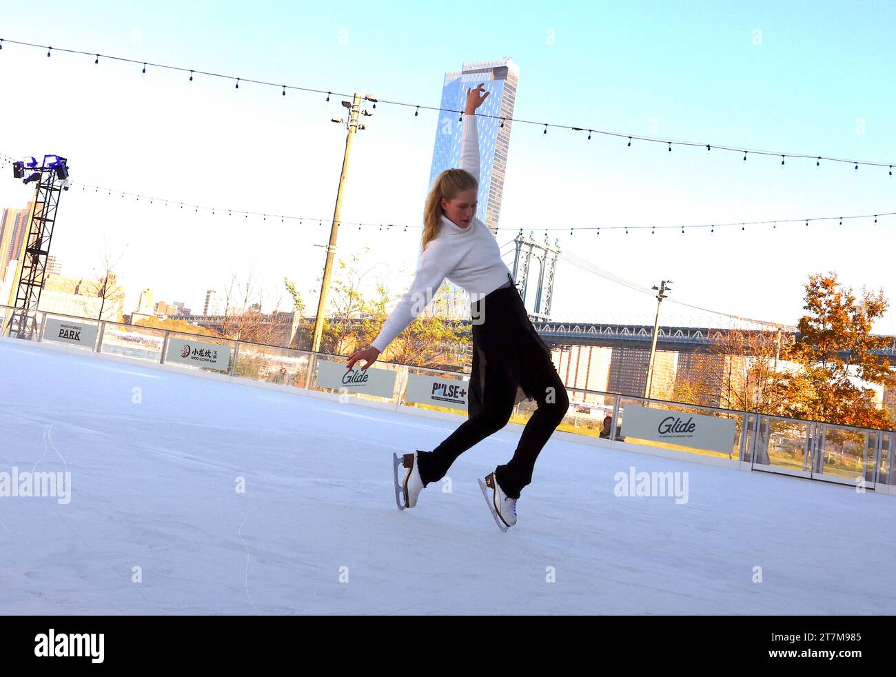 Brooklyn, United States. 16th Nov, 2023. Staci Hallmon, Eric Landau ...