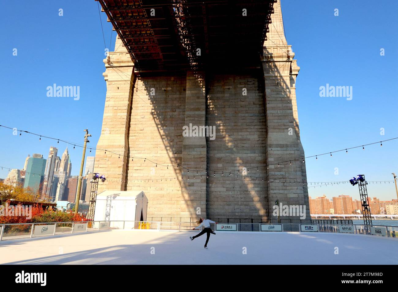 Brooklyn, United States. 16th Nov, 2023. Staci Hallmon, Eric Landau ...