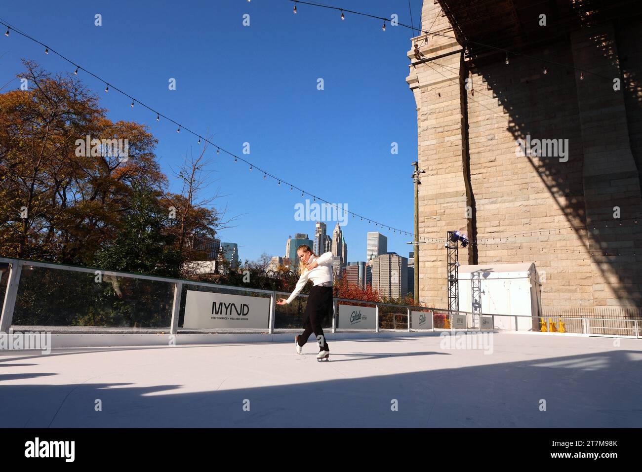 Brooklyn, United States. 16th Nov, 2023. Staci Hallmon, Eric Landau ...