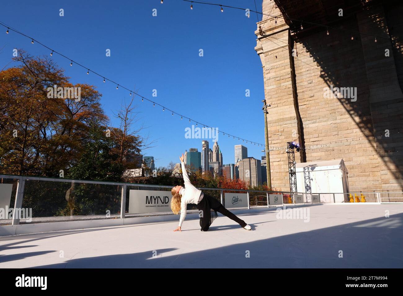 Brooklyn, United States. 16th Nov, 2023. Staci Hallmon, Eric Landau ...