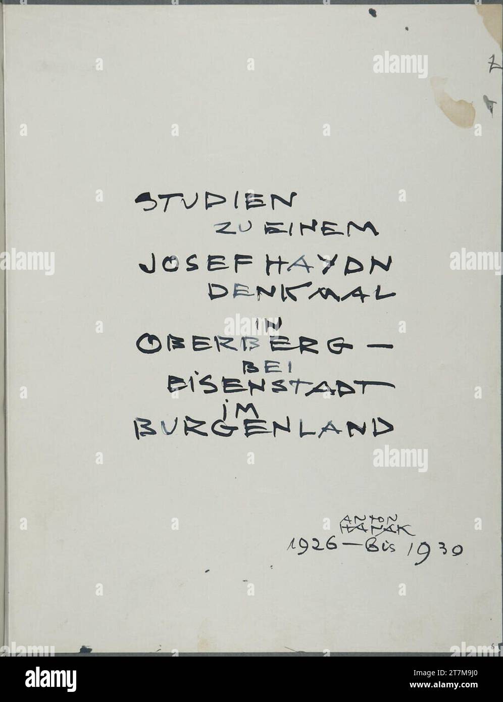 1926 sketchbook hi-res stock photography and images - Alamy