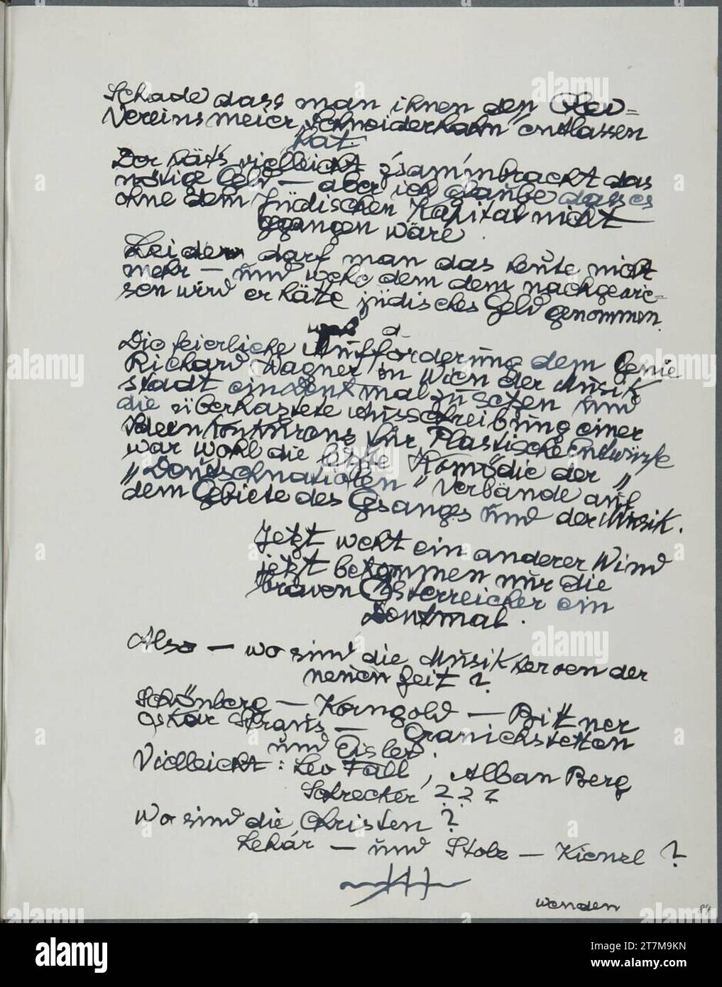 Anton Hanak Studies on a Richard Wagner monument in Vienna, 1931 ...