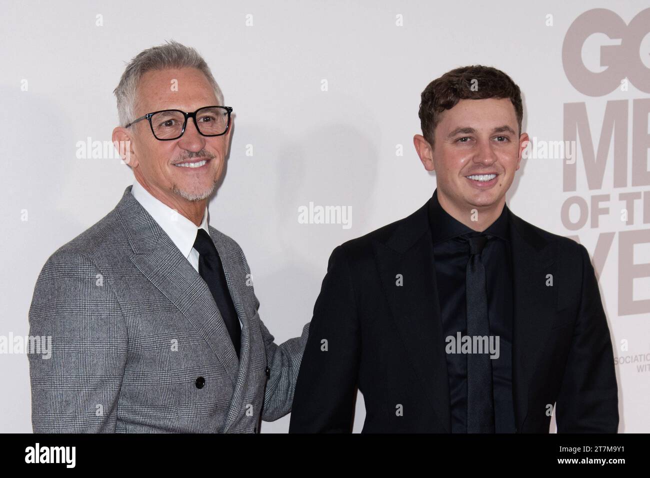 Gary Lineker and George Lineker attends the GQ Men Of The Year in ...