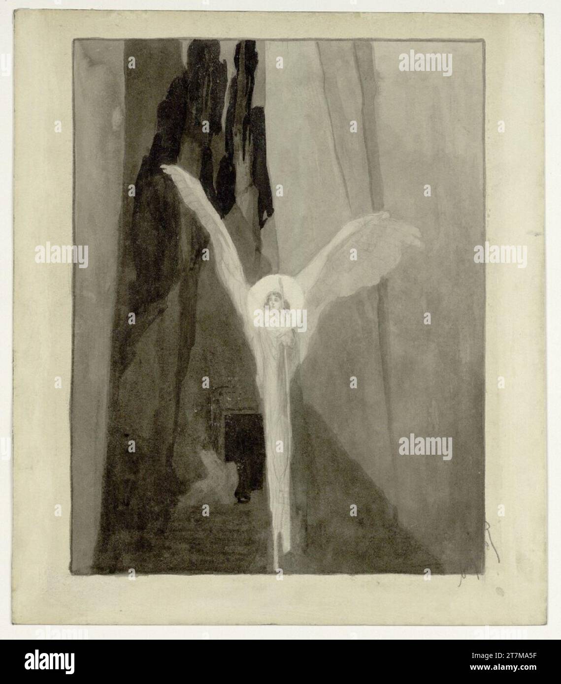 (Marquis) Franz von Bayros (Marquis) Design for Dantes Divine Comedy ...