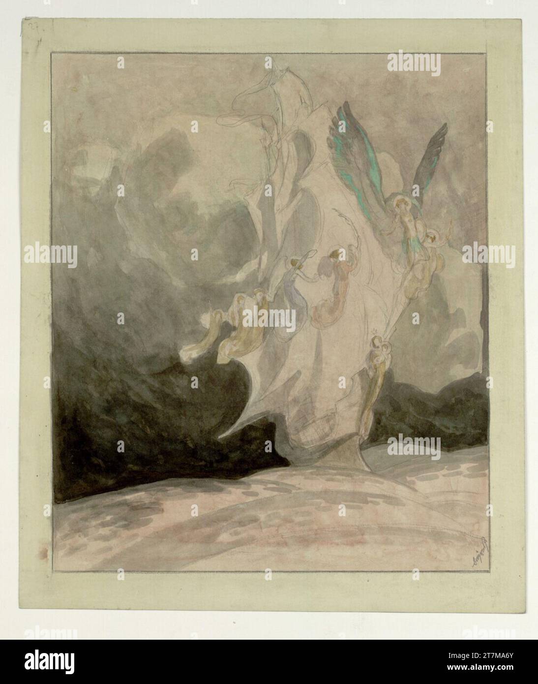 (Marquis) Franz von Bayros (Marquis) Illustration to Dantes Divine ...