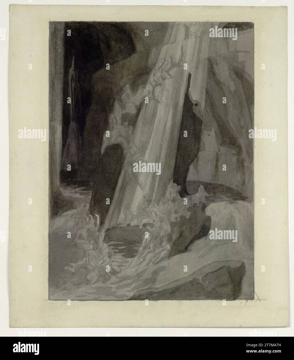 (Marquis) Franz von Bayros (Marquis) Design for Dantes Divine Comedy ...