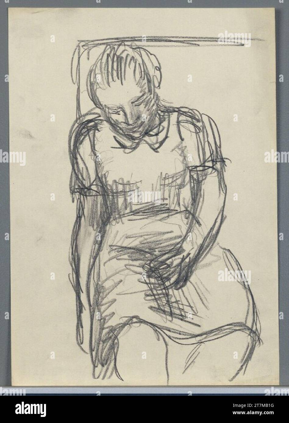 Walther Gamerith Figure study. Pencil Stock Photo - Alamy Walther Gamerith Figure study. Pencil Stock Photo - Alamy