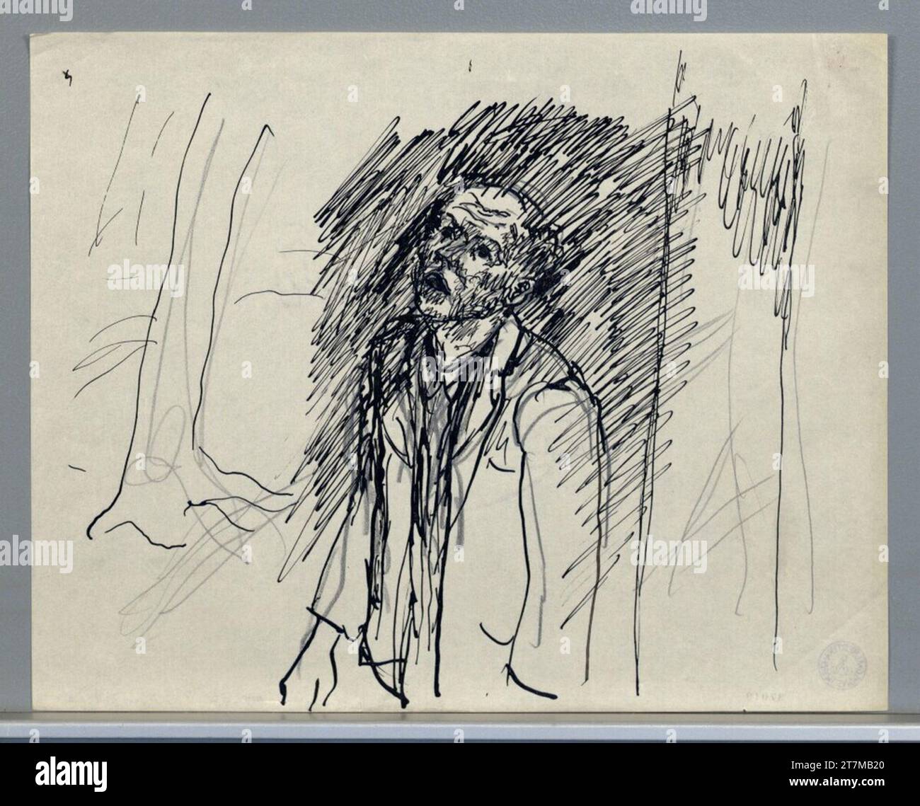 Walther Gamerith Figure study. Pencil, ink, spring Stock Photo - Alamy Walther Gamerith Figure study. Pencil, ink, spring Stock Photo - Alamy