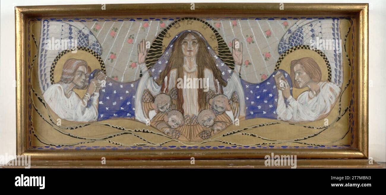 Koloman Moser Altar design for the church at the Steinhof, Vienna ...