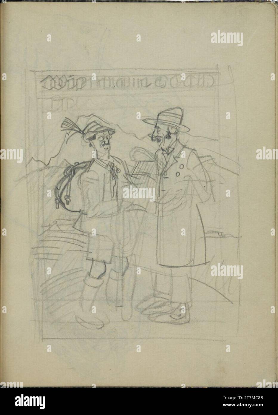 Sketchbook wacik franz hi-res stock photography and images - Alamy