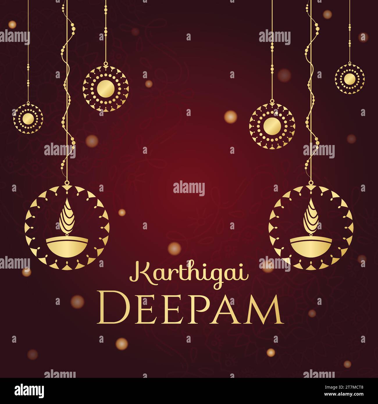 Karthigai deepam Stock Vector Images - Alamy