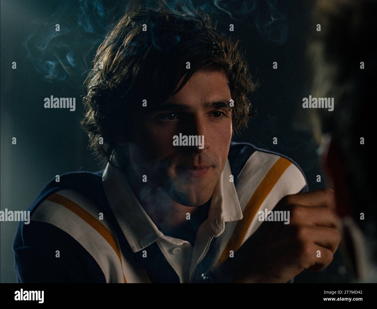 JACOB ELORDI in SALTBURN (2023), directed by EMERALD FENNELL. Credit ...