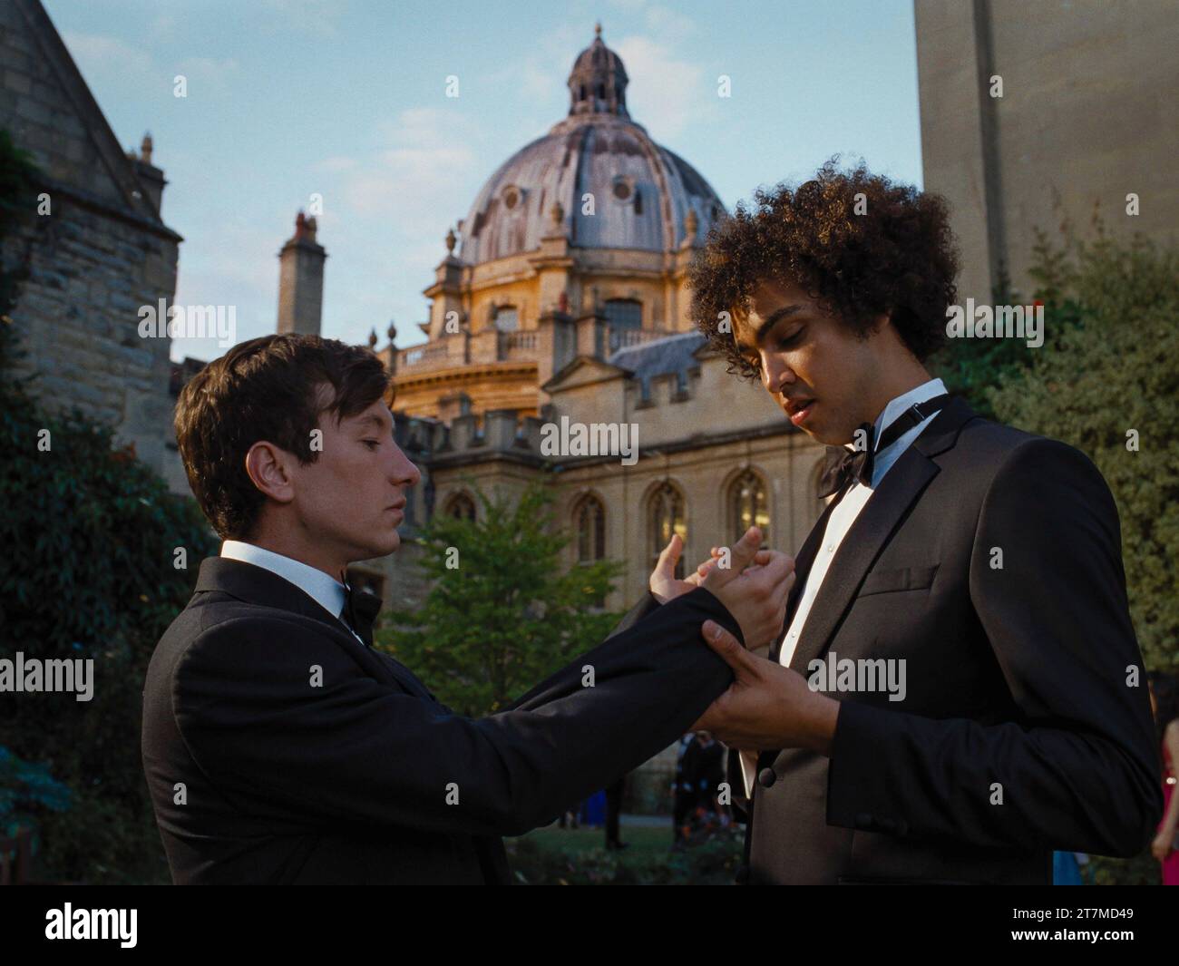 BARRY KEOGHAN and ARCHIE MADEKWE in SALTBURN (2023), directed by ...