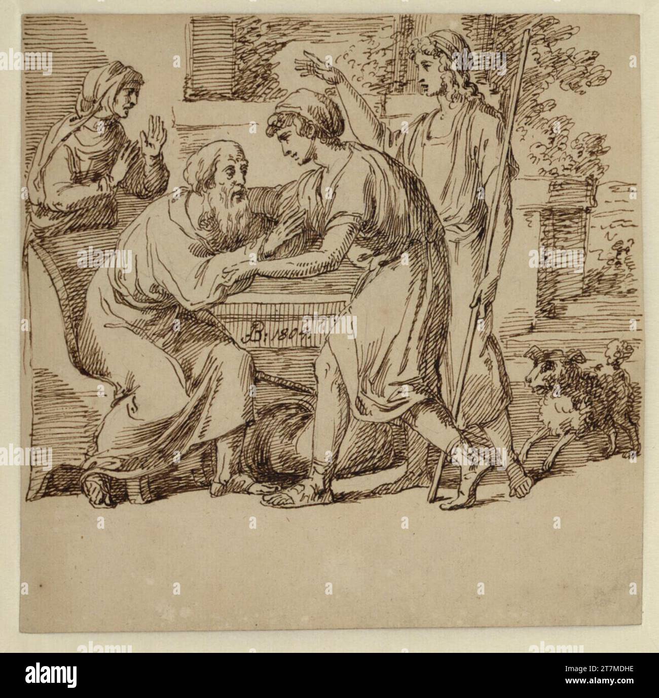 Joseph Bergler der Jüngere (The Younger) Jakobssegel (Tobias turns home ...