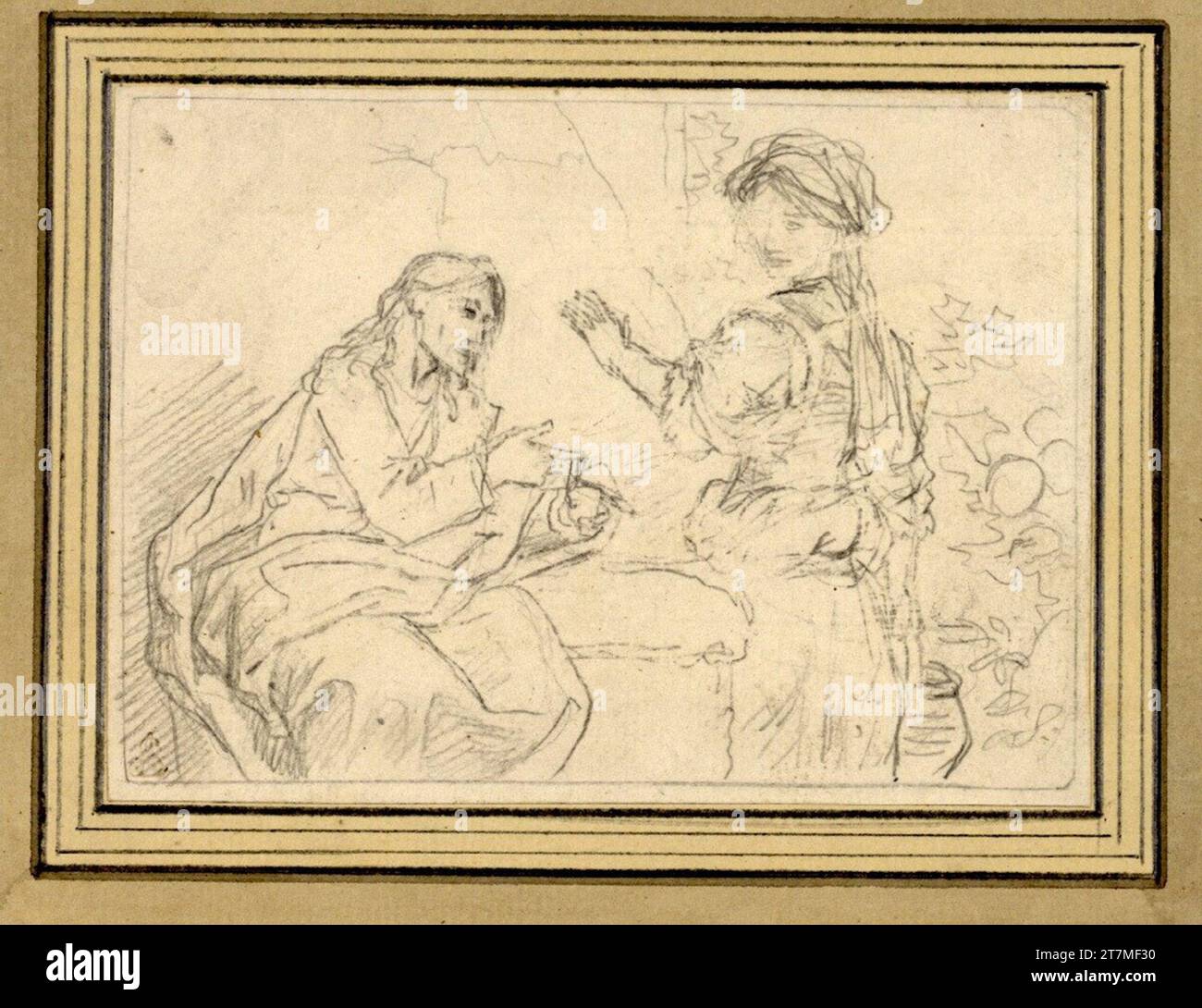 Christian Wilhelm Ernst Dietrich Christ and the Samaritan at the ...