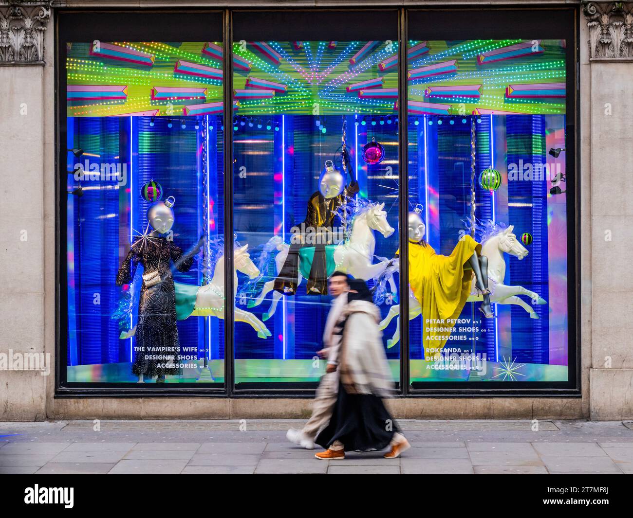 London, UK. 16th Nov, 2023. Harvey Nichols has unveiled a festive ...