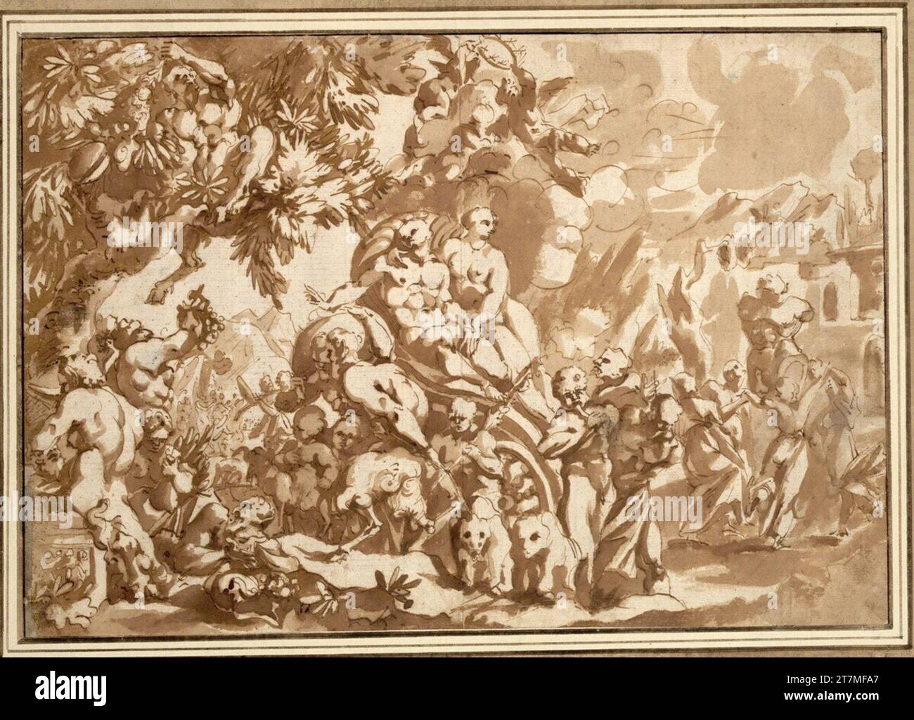 Triumph of bacchus and ariadne hi-res stock photography and images - Alamy