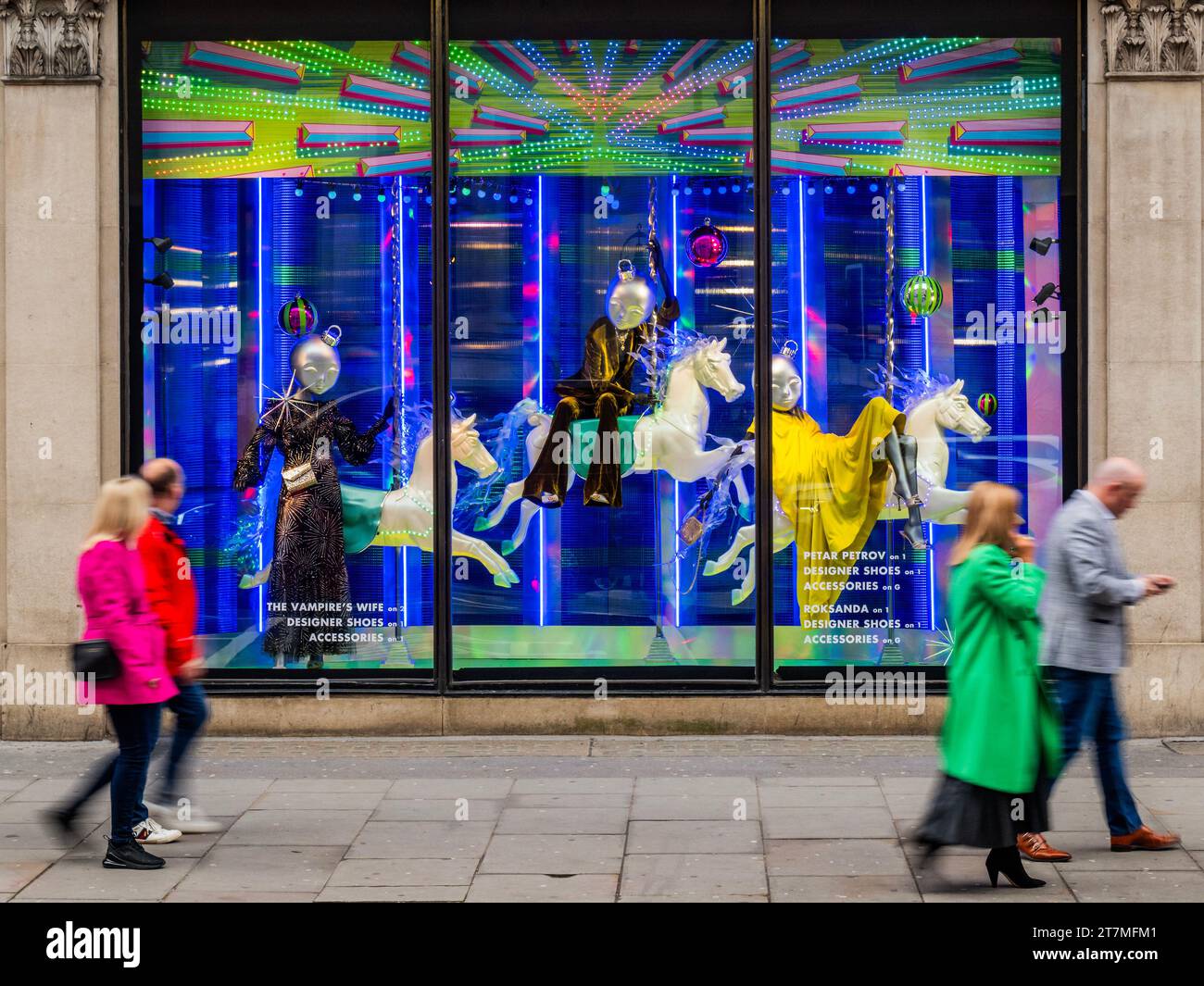 London, UK. 16th Nov, 2023. Harvey Nichols has unveiled a festive ...