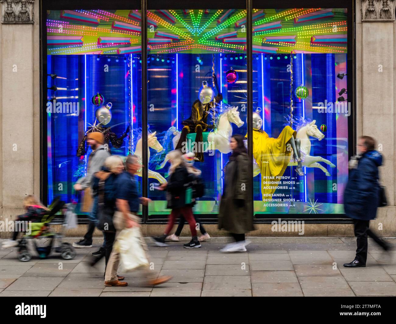 London, UK. 16th Nov, 2023. Harvey Nichols has unveiled a festive ...