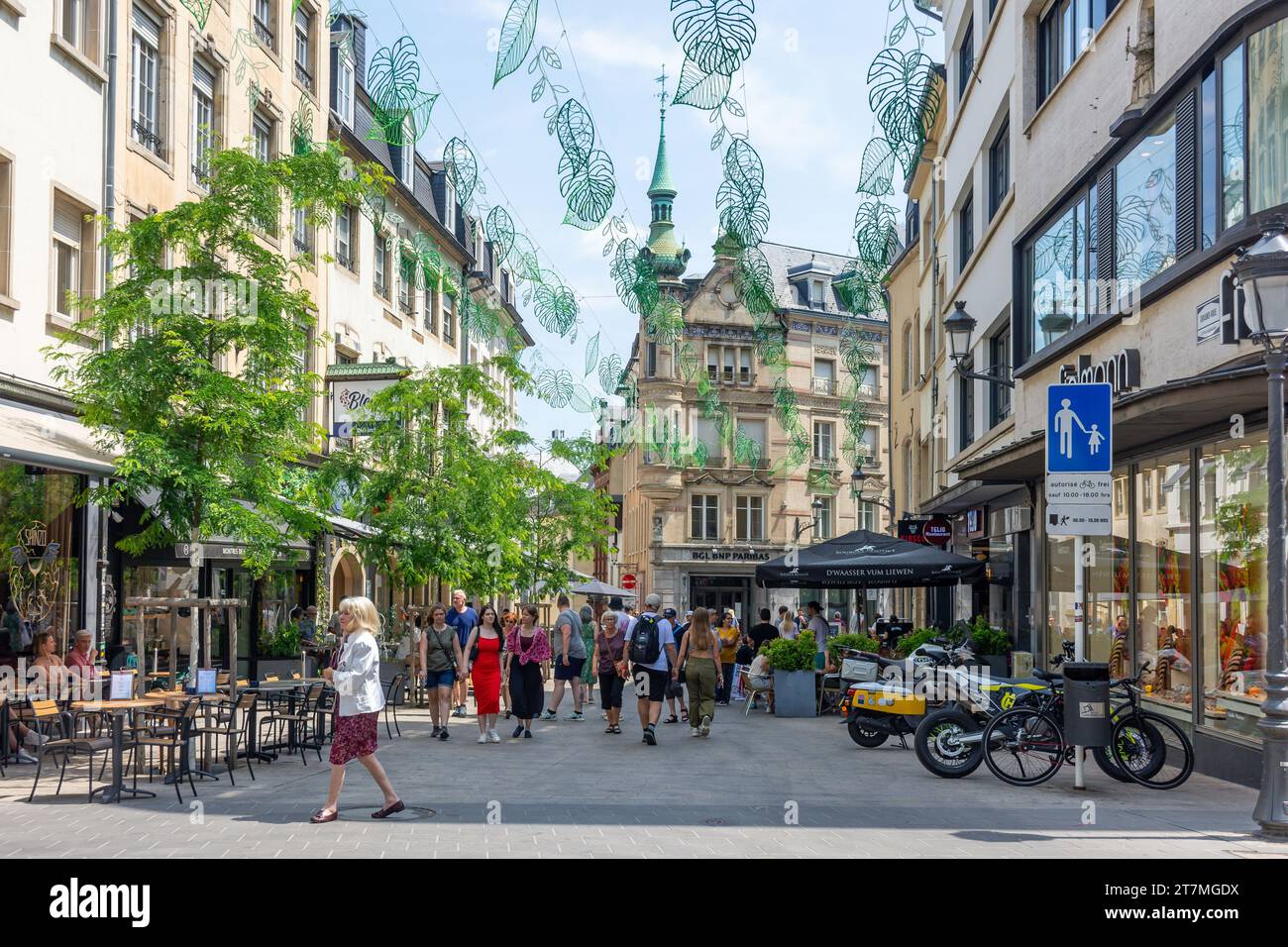 Central street luxembourg eu countries hi-res stock photography and ...