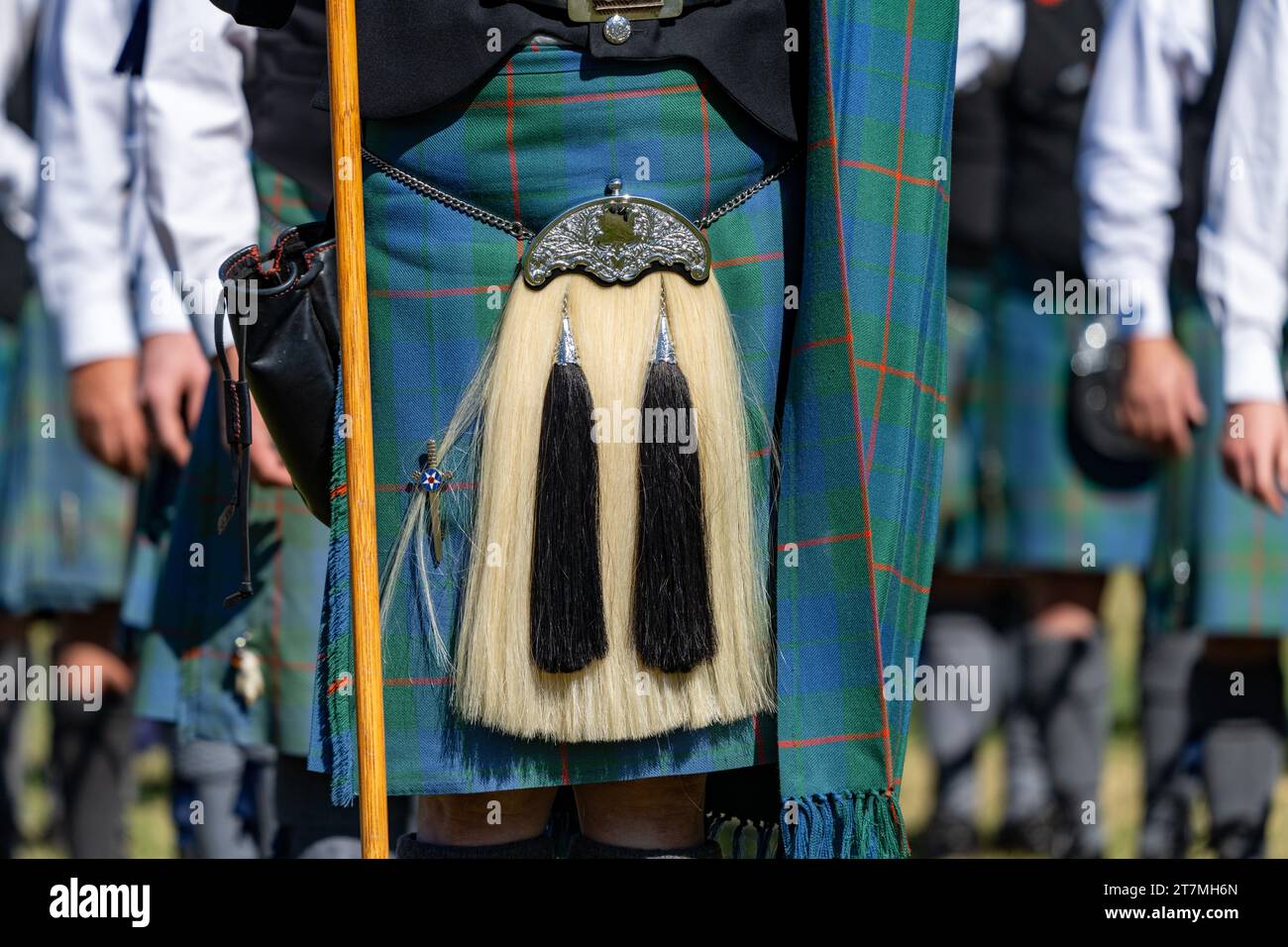 Tartan regalia uniform hi-res stock photography and images - Alamy