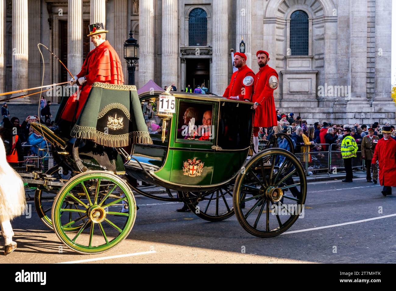 The Aldermanic Sheriff Takes Part In The Lord Mayor's Show, London, UK ...