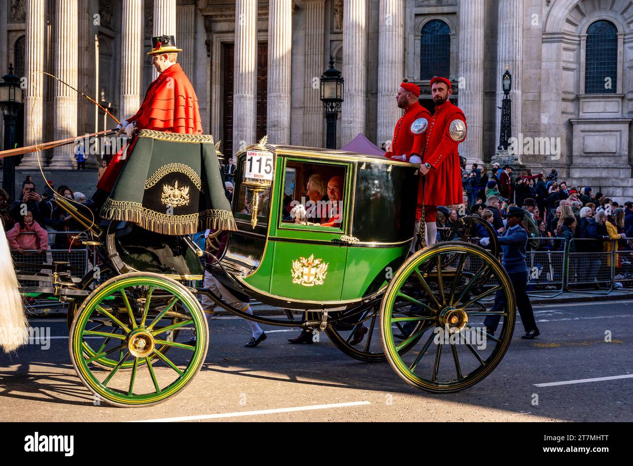 The Aldermanic Sheriff Takes Part In The Lord Mayor's Show, London, UK ...