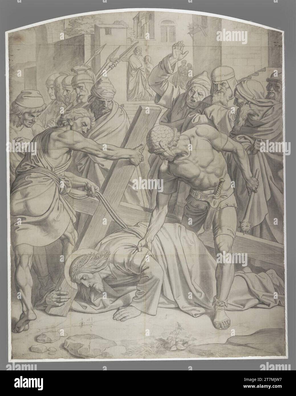 Seventh station of the cross hi-res stock photography and images - Alamy