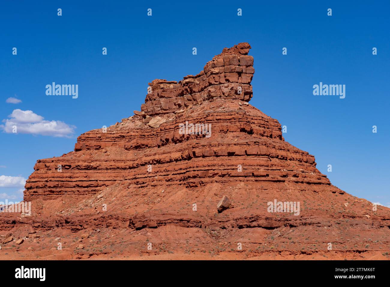 Setting Hen Butte in the Valley of the Gods, Bears Ears National ...