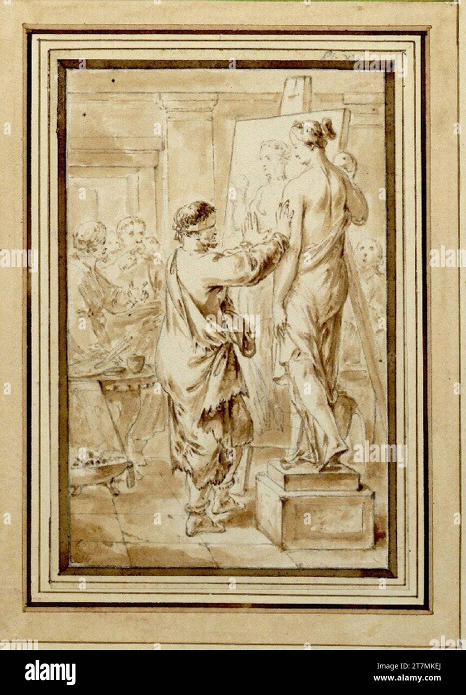 Bernhard Rode Illustrative stem drawings on Schröckh's general world history: XVI. Completeness ...