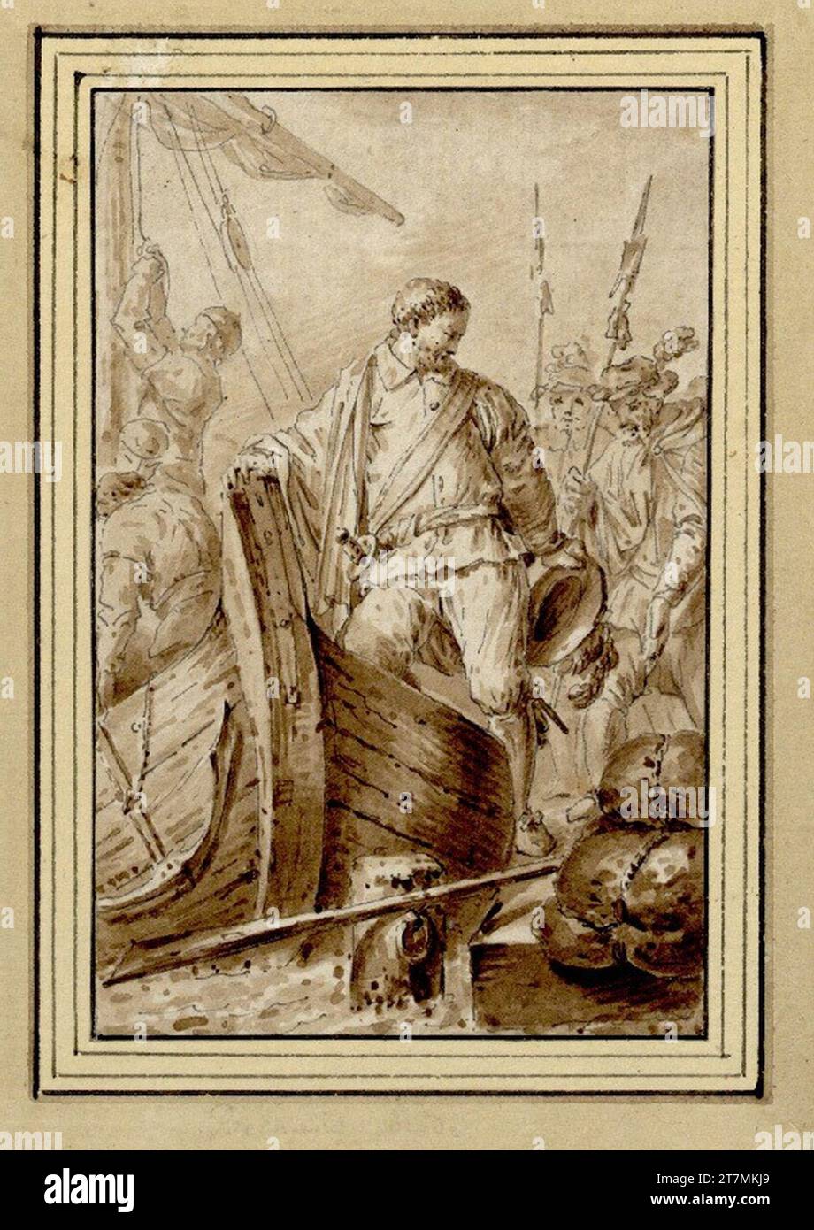 Bernhard Rode Illustrative stem drawings on Schröckh's general world history: XI. The German ...