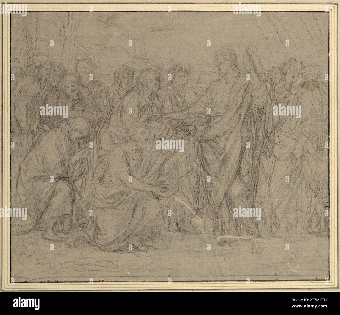 Anton Raphael Mengs The handover of the keys to Peter (Matthew XVI, 19 ...