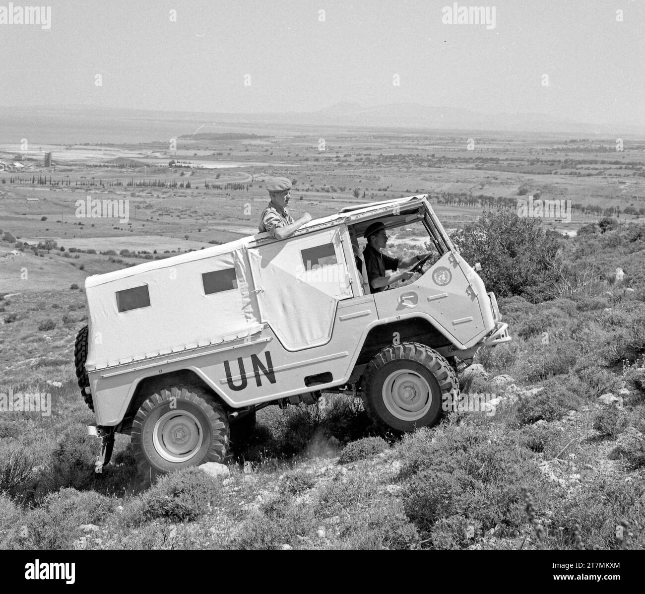Volvo 3314 (valpen) on UN duty in north cyprus montain 1964. photo: Bo ...