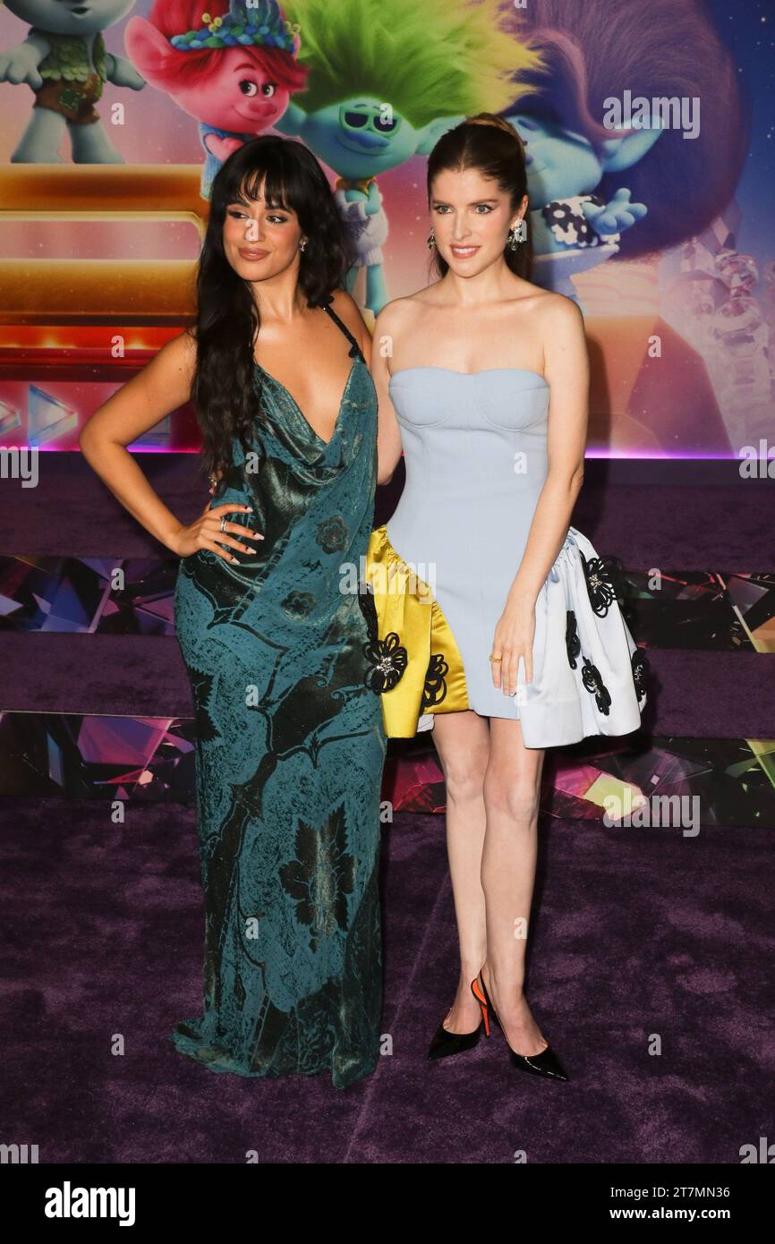 Los Angeles, USA. 16th Nov, 2023. Camila Cabello, Anna Kendrick at ...