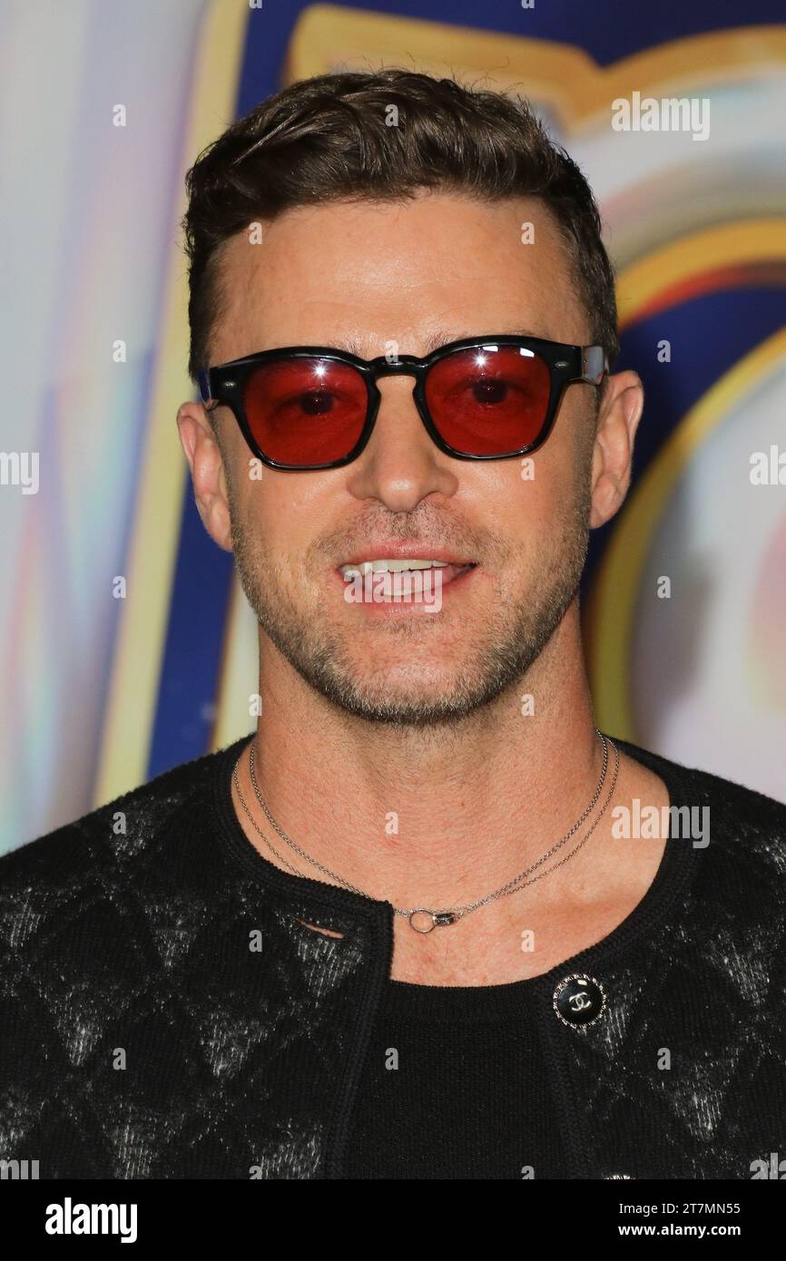 Los Angeles, USA. 16th Nov, 2023. Justin Timberlake at "Trolls Band ...