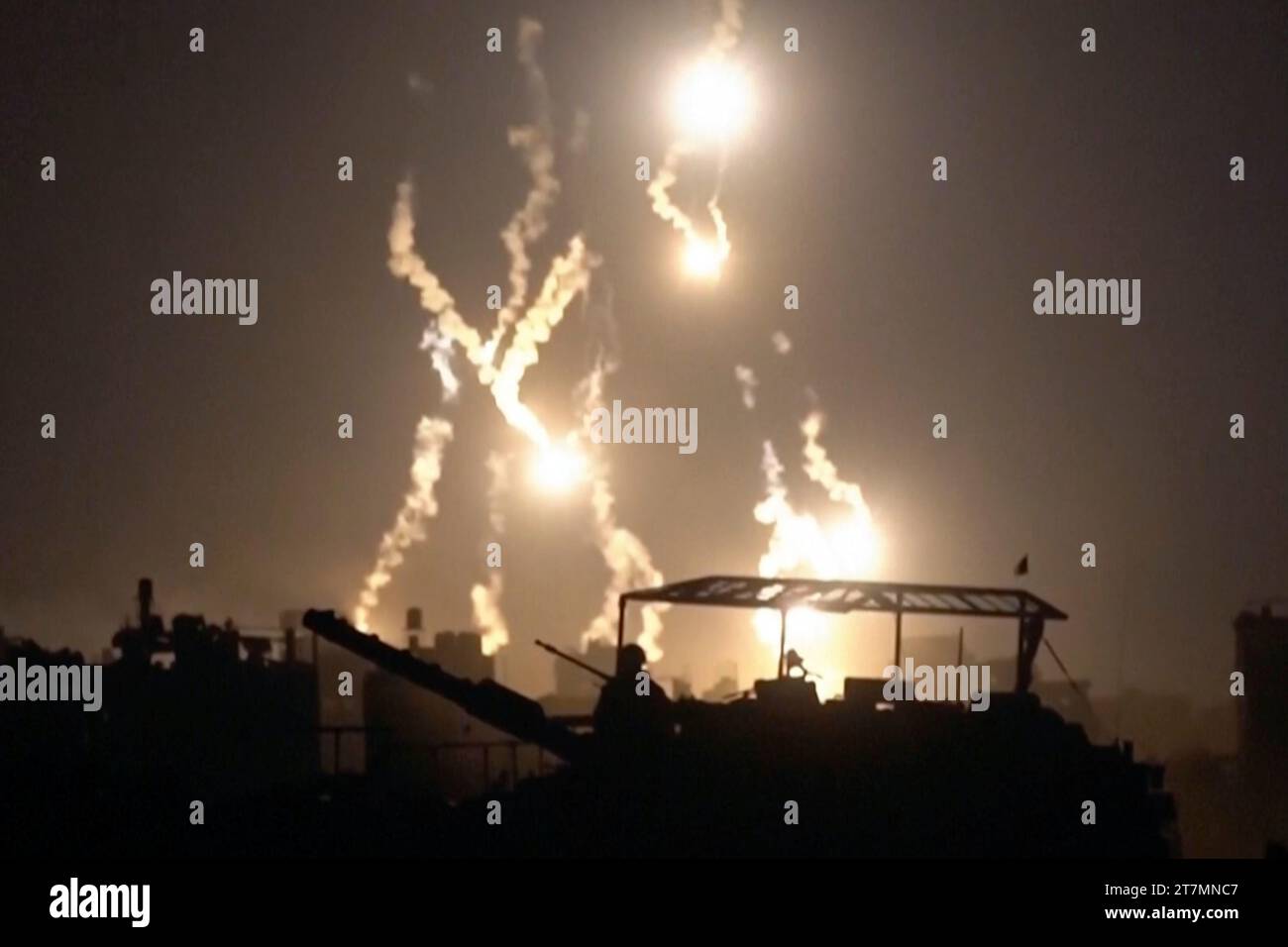 In this image taken from video released by Israeli Defense Forces ...