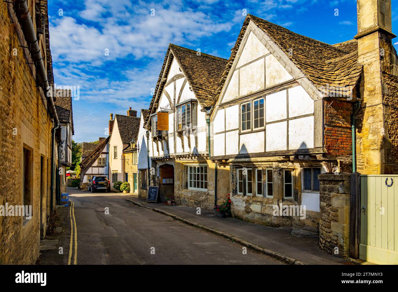The historic Sign of the Angel hotel on Church Street is a popular ...