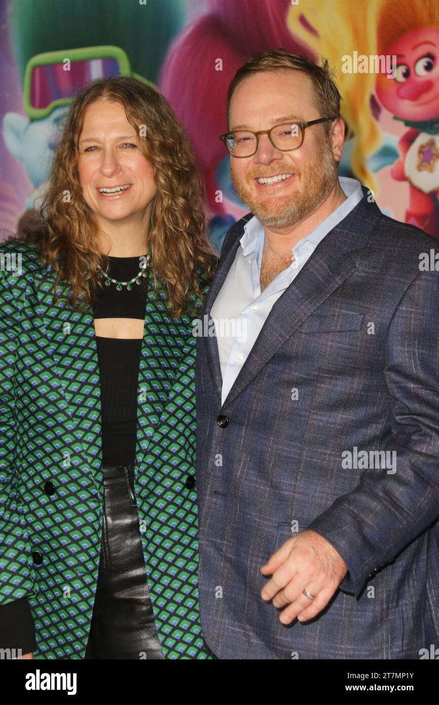 Los Angeles, USA. 16th Nov, 2023. Producer Gina Shay, Director Walt ...