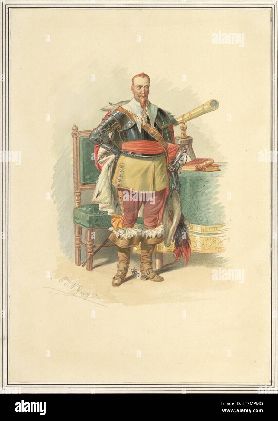 Johann Peter Nepomuk Geiger Wallenstein (Albrecht Wenzel Eusebius von ...