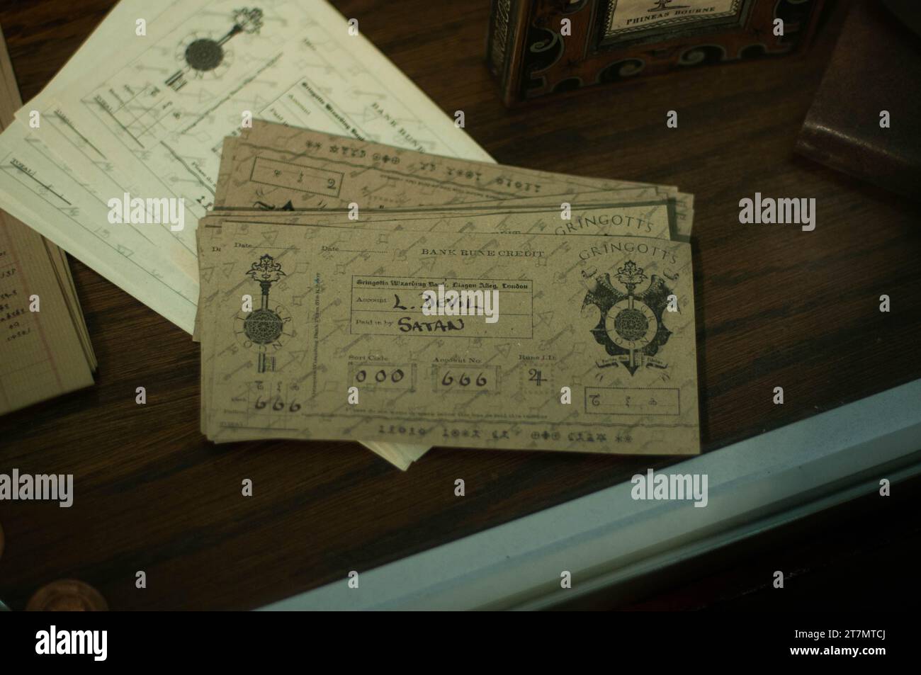 Props from the original Harry Potter Movie Stock Photo - Alamy