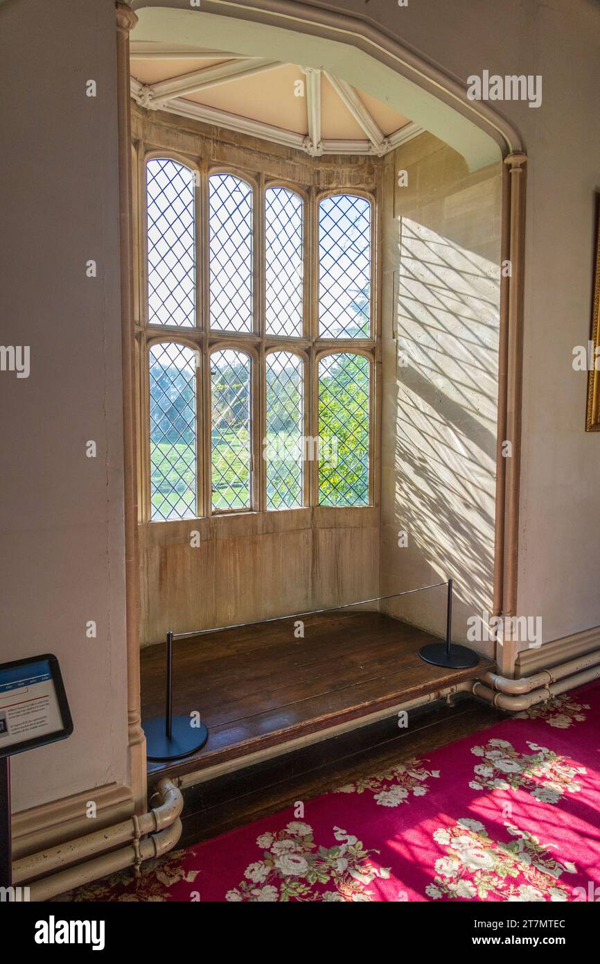 The famous Oriel window where William Fox Talbot took his first ...